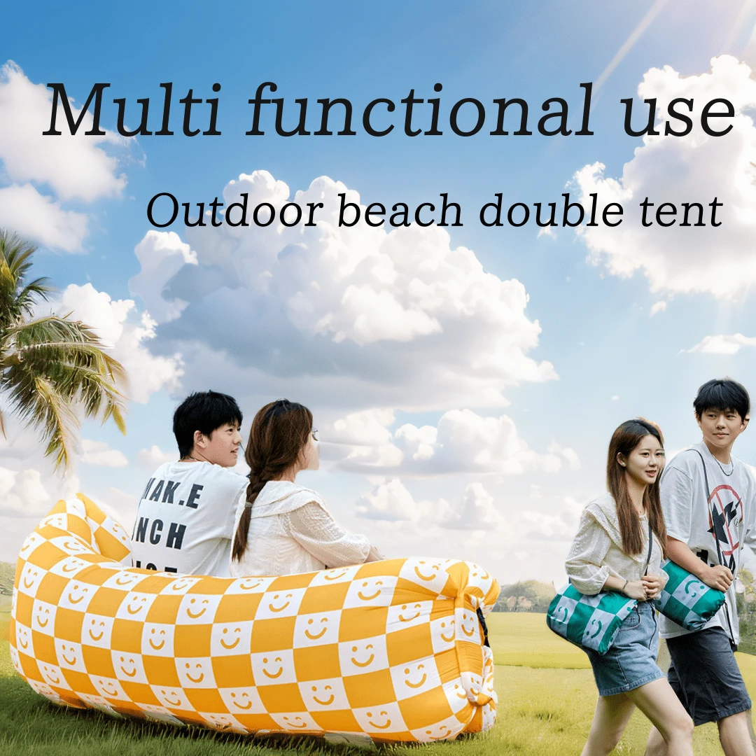 Lazy Person Inflatable Sofa Outdoor Camping Music Festival Inflatable ...