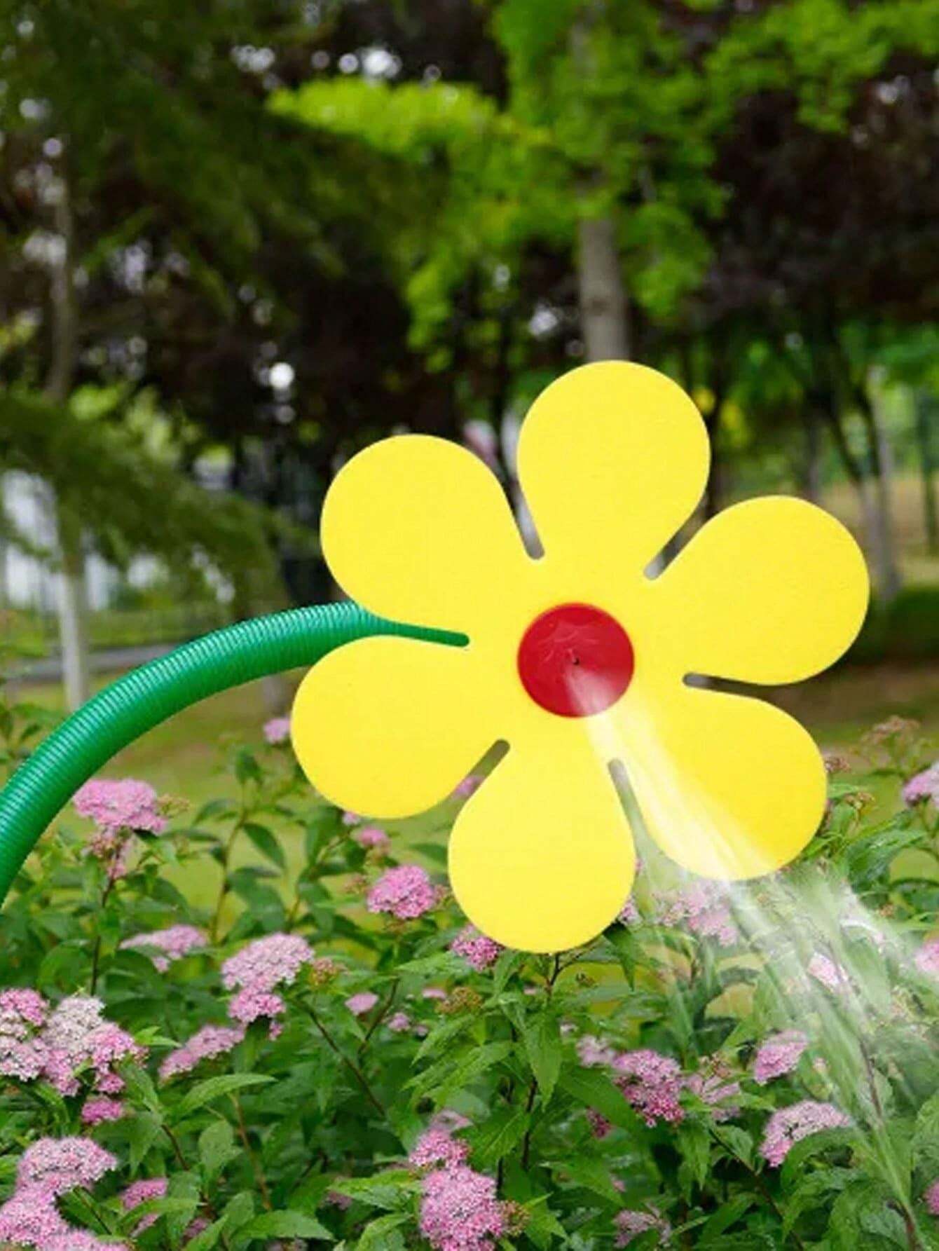 Sunflower Shaped Rotating Sprinkler Head, Multi-Angle Gardening Spray ...