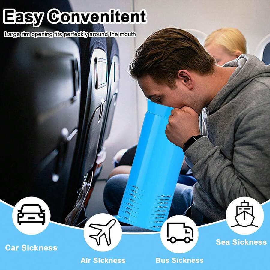 5/10pcs Disposable Vomit Bags Portable Garbage Bags, For Use In Cars ...