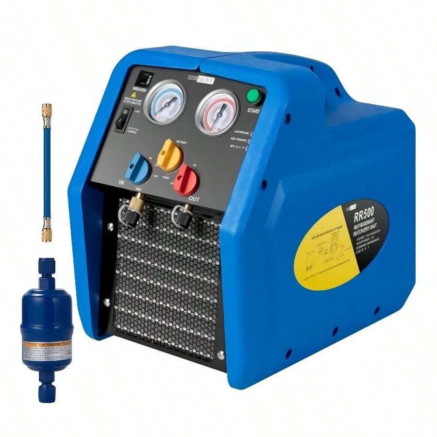 VIVOHOME Portable HVAC Refrigerant Recovery Machine Oil-Less Freon ...