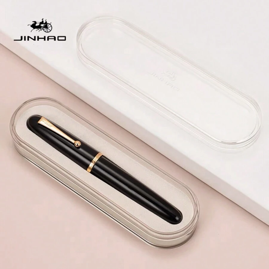 1pc Jinhao 9019 Series Business Fountain Pen With A Transparent Pen ...