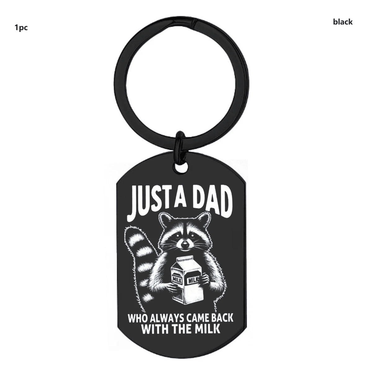 Cute Panda Keychain, A Father Only- Best Commemorative Gift For Dad ...