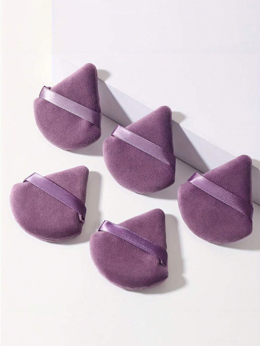 5pcs Two Tone Marble Makeup Sponge Set - Soft And Flawless For Liquid ...