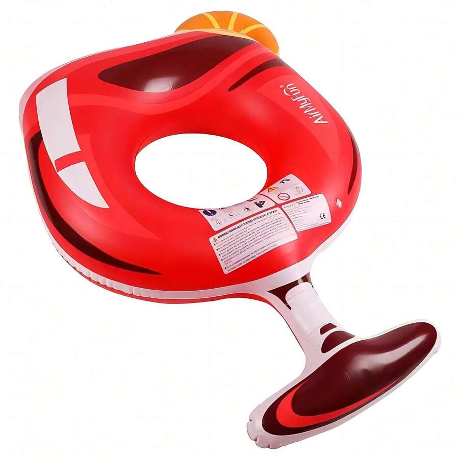 Wine Glass Shaped Inflatable Swimming Ring, Cute Floating Ring, Summer ...