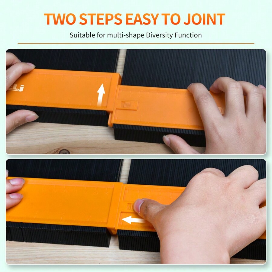 Lock Contour Gauge Profile Duplicator Tool Edge Shaping Wood Measure ...