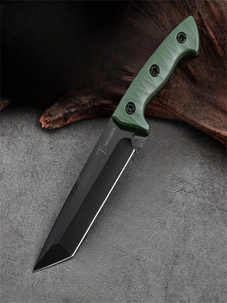 Outdoor High-Hardness Military Tactical Knife, Fixed Blade, Self ...
