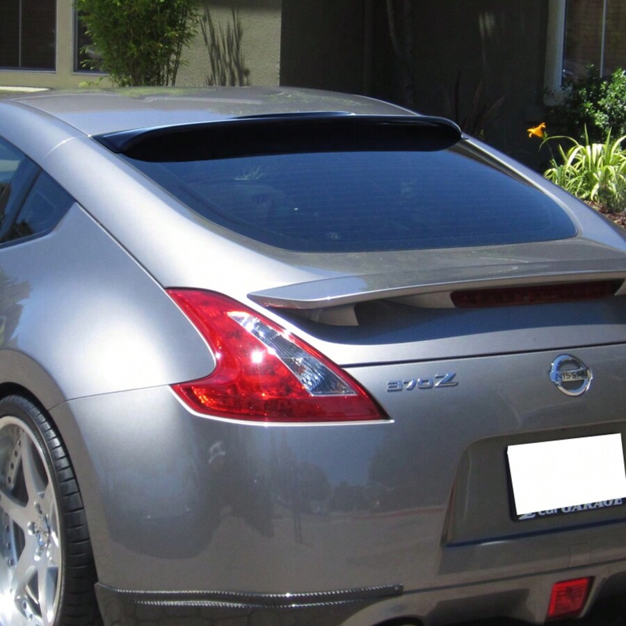 For 2009 - 2020 Nissan 370Z Z34 Smoke Acrylic Rear Window Roof Visor ...