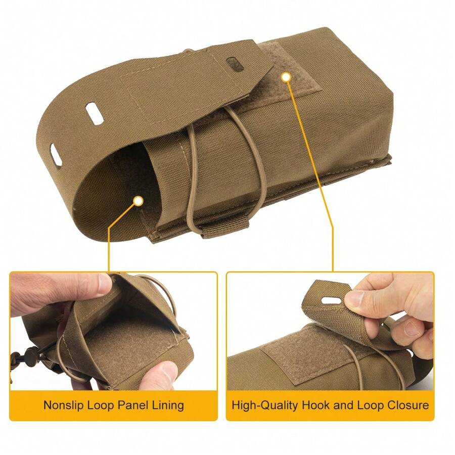 IDOGEAR Double Magazine Pouch 5.56 MM Mag Pouches Molle Double Stack ...