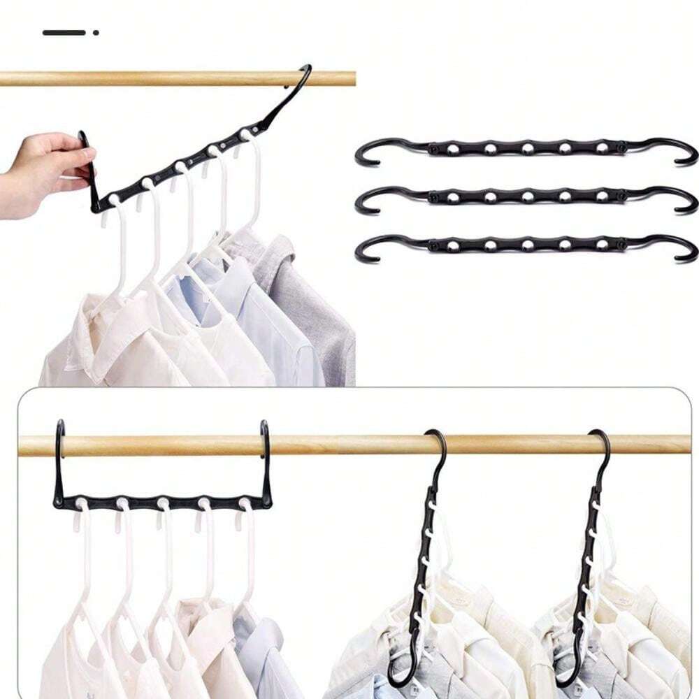 10pcs Magic Hangers - Space-Saving Closet Organizer For Heavy Clothes ...