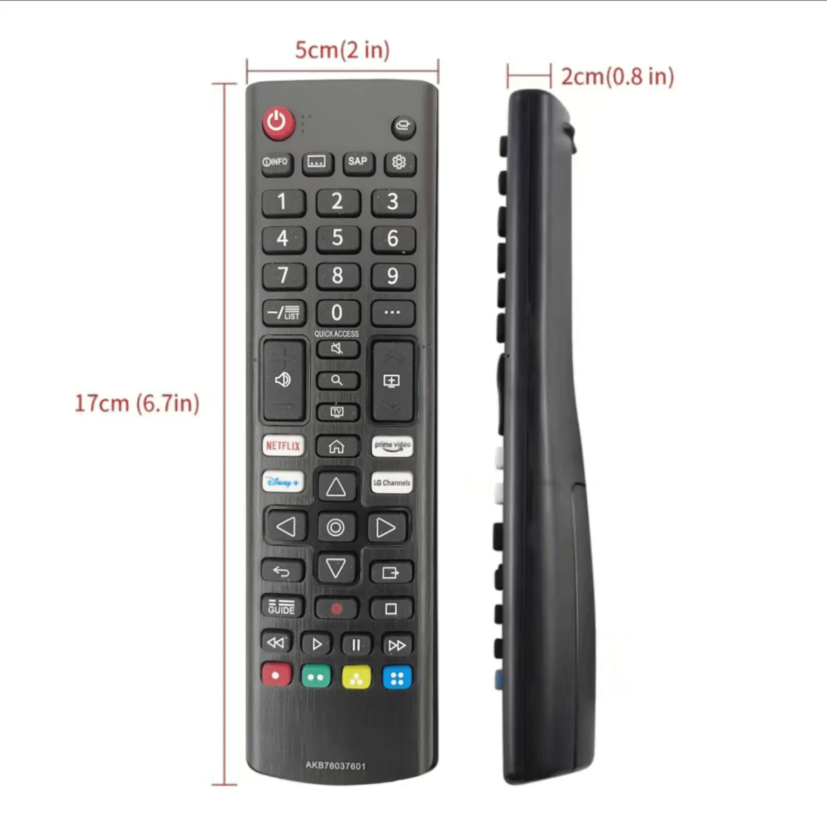 AKB 76037601 For L G TV Remote,For L G UHD OLED QNED NanoCell 4K 8K ...