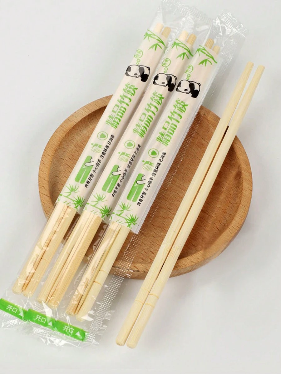Disposable Chopsticks, Individually Wrapped, Takeout Round Chopsticks ...