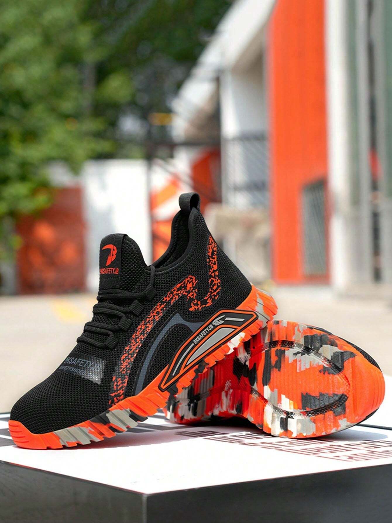 Steel Toe Sneakers For Men Indestructible Work Shoes Lightweight ...