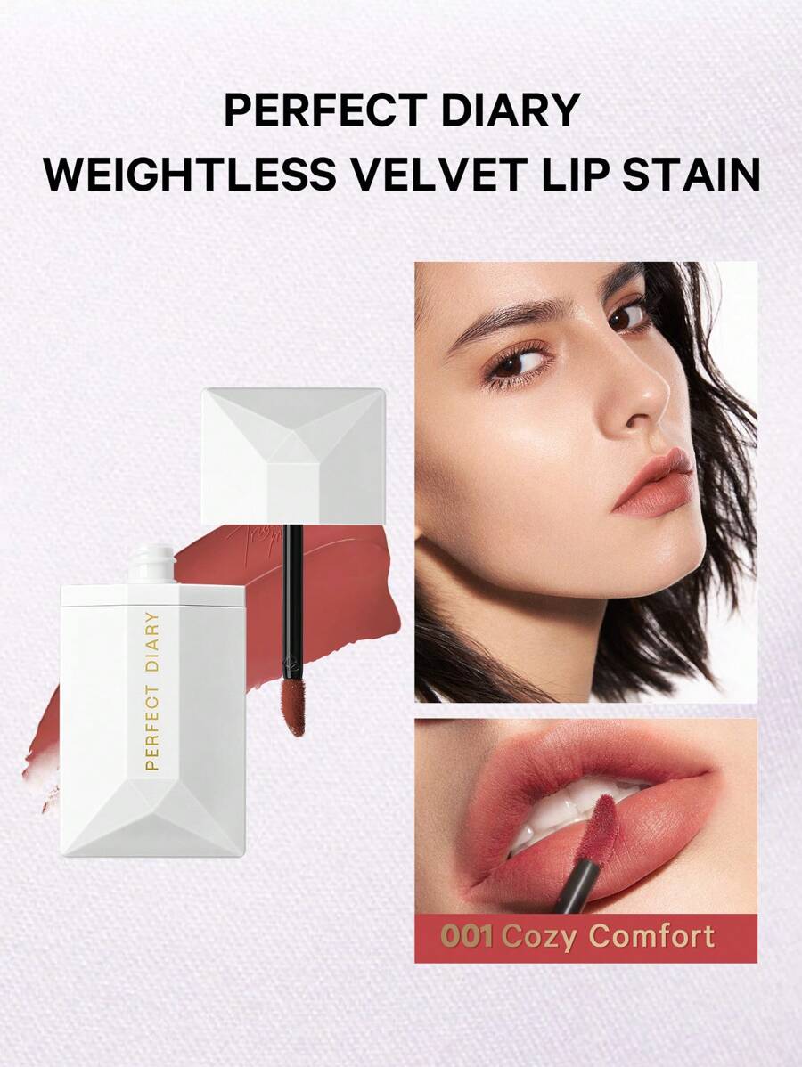 PERFECT DIARY כתם שפתיים מקטיפה ללא משקל | SHEIN IL