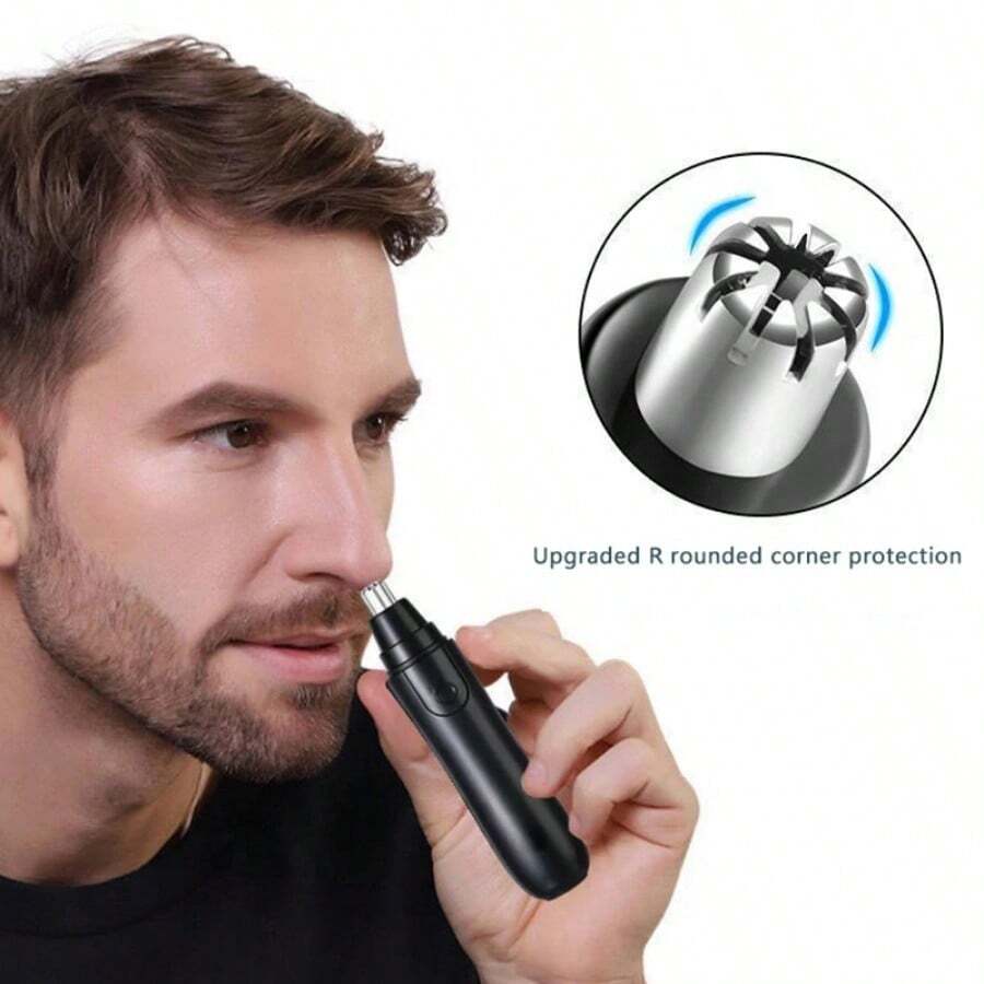 Electric Nose Hair Trimmer Unisex Implement Shaver Clipper Neck Hair ...