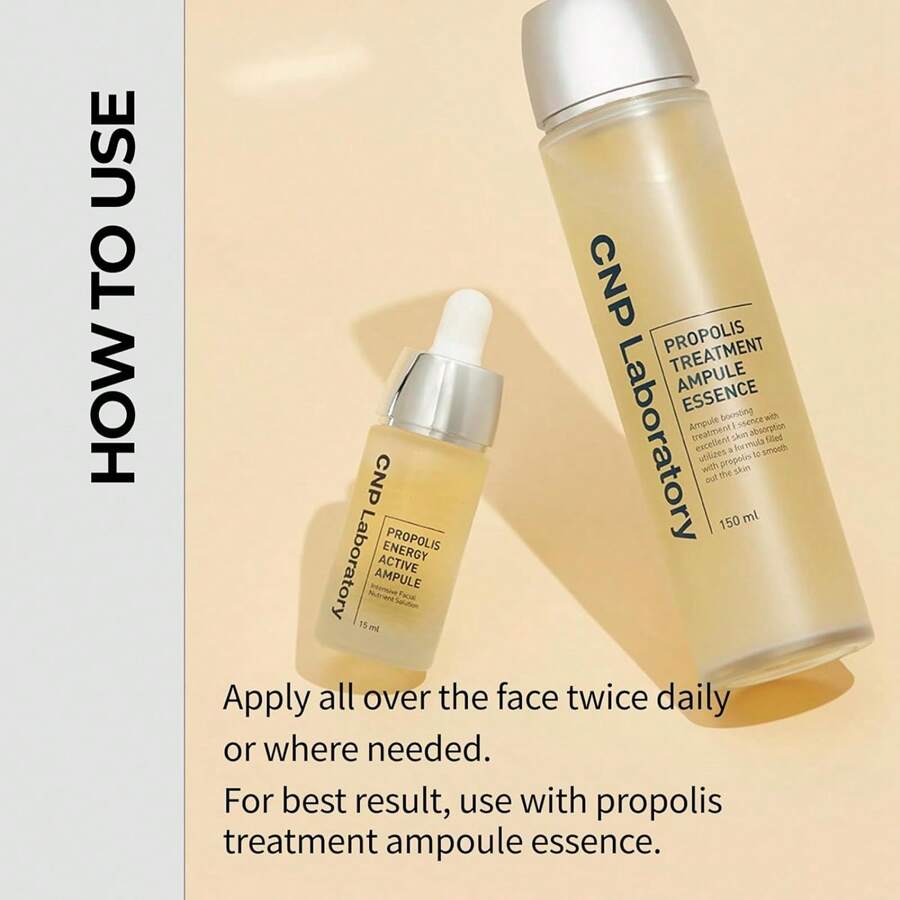 CNP Propolis Energy Active Ampule (15ml/0.5 Fl. Oz) Revitalizing Face ...