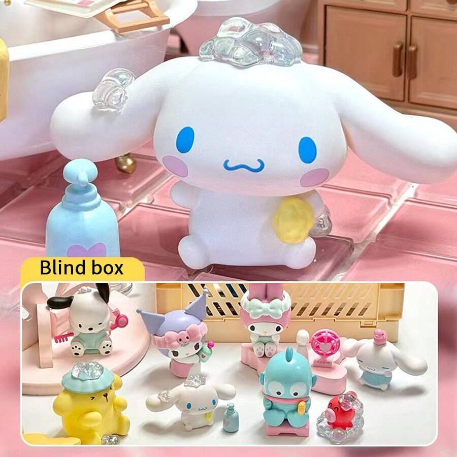 Miniso Characters Series Bath Time Blind Box Figurine (1pc, Randomly ...
