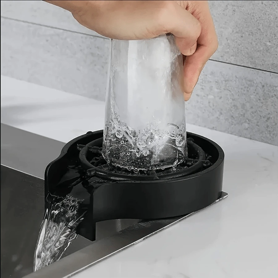 Kitchen Glass Washing Device, Automatic Cup Washing Device, With 19.69 ...