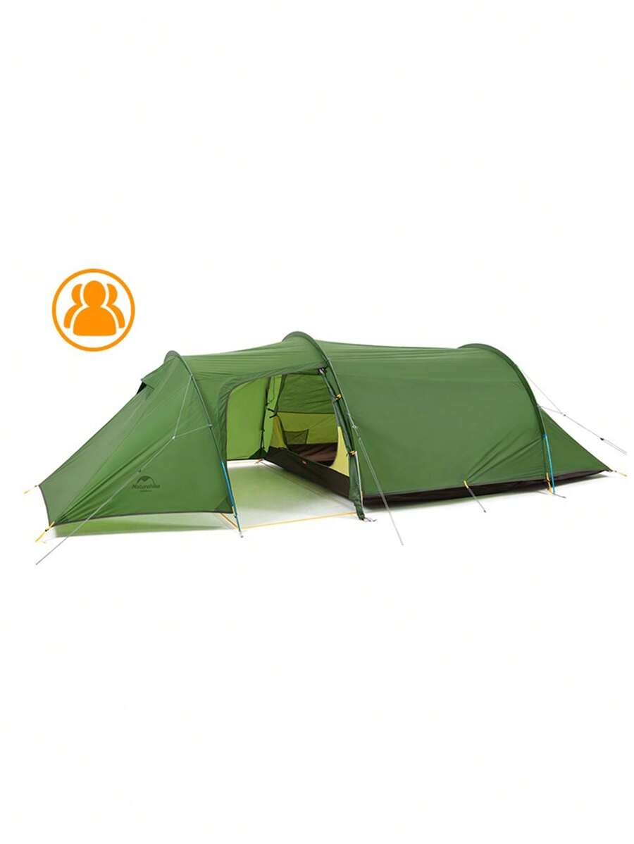 Naturehike Opalus Tunnel Backpacking Tent For 2-3 Person Lightweight ...