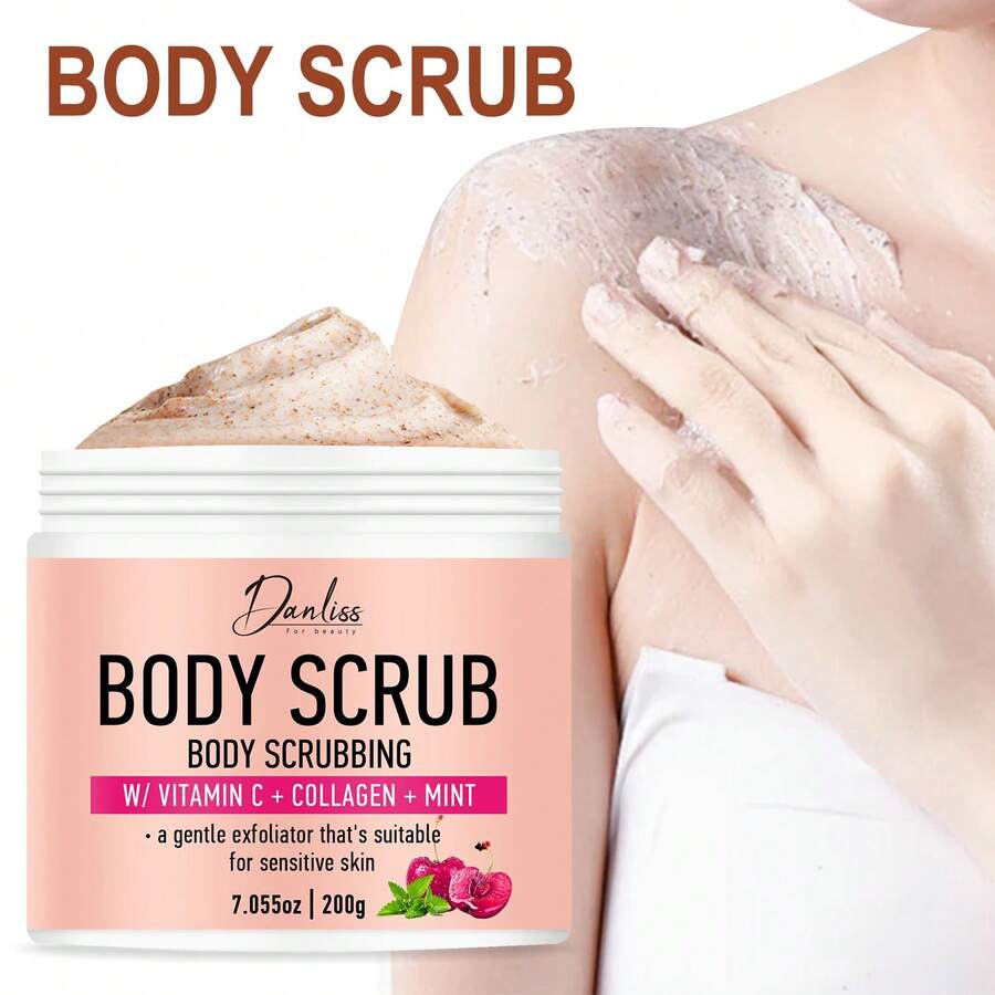 LANEMAY 1 botella de 200ml de scrub exfoliante, limpiador suave para la ...
