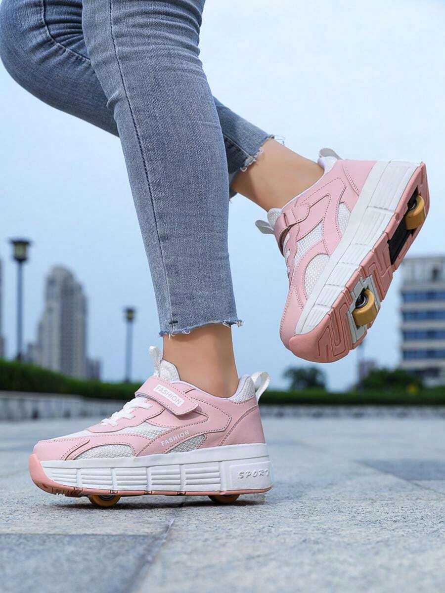 Zapatos de mujer para caminar con ruedas mejoradas, desmontables y ...