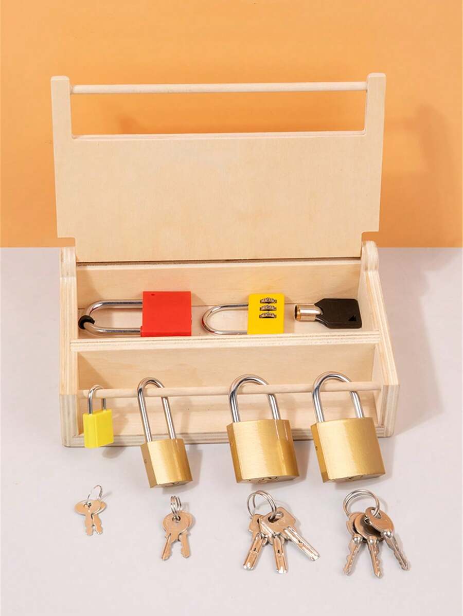 Montessori Lock Toys - Educational Toy For Teaching Daily Life Skills ...