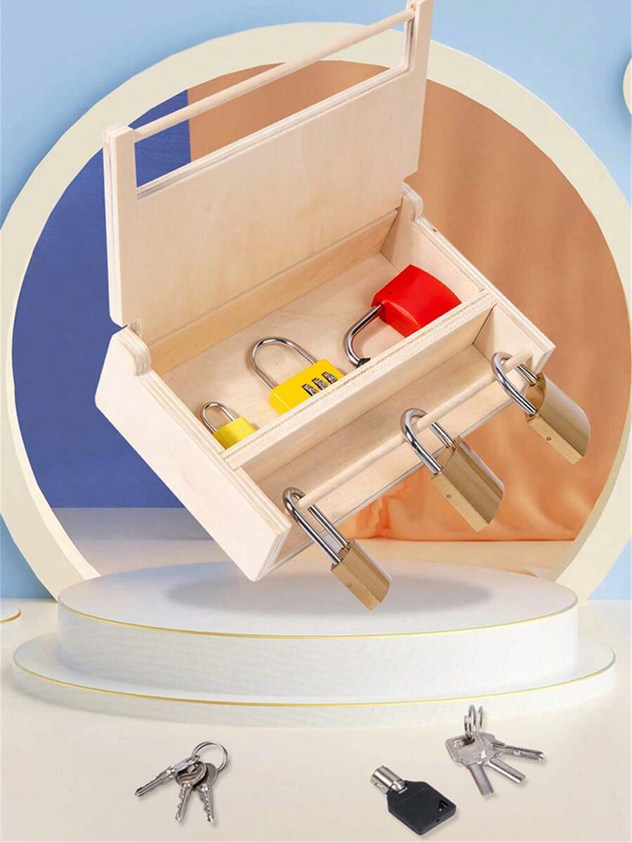 Montessori Lock Toys - Educational Toy For Teaching Daily Life Skills ...