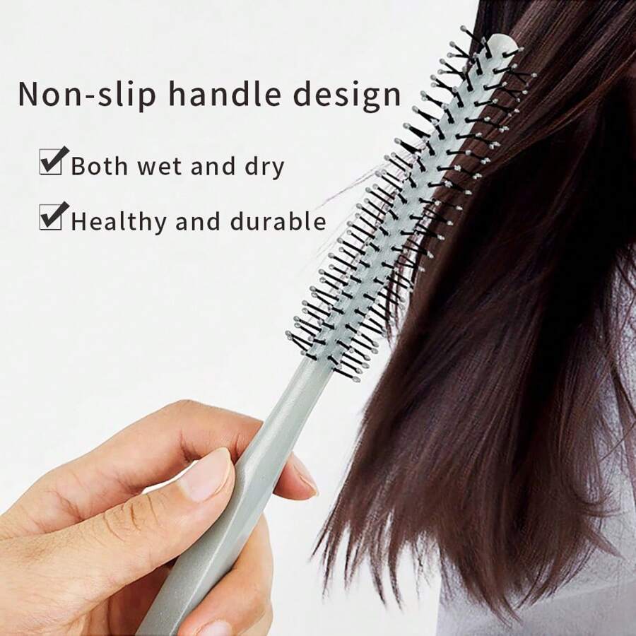 Home Smooth Roll Comb Bangs Curl Styling Brush | SHEIN EUR