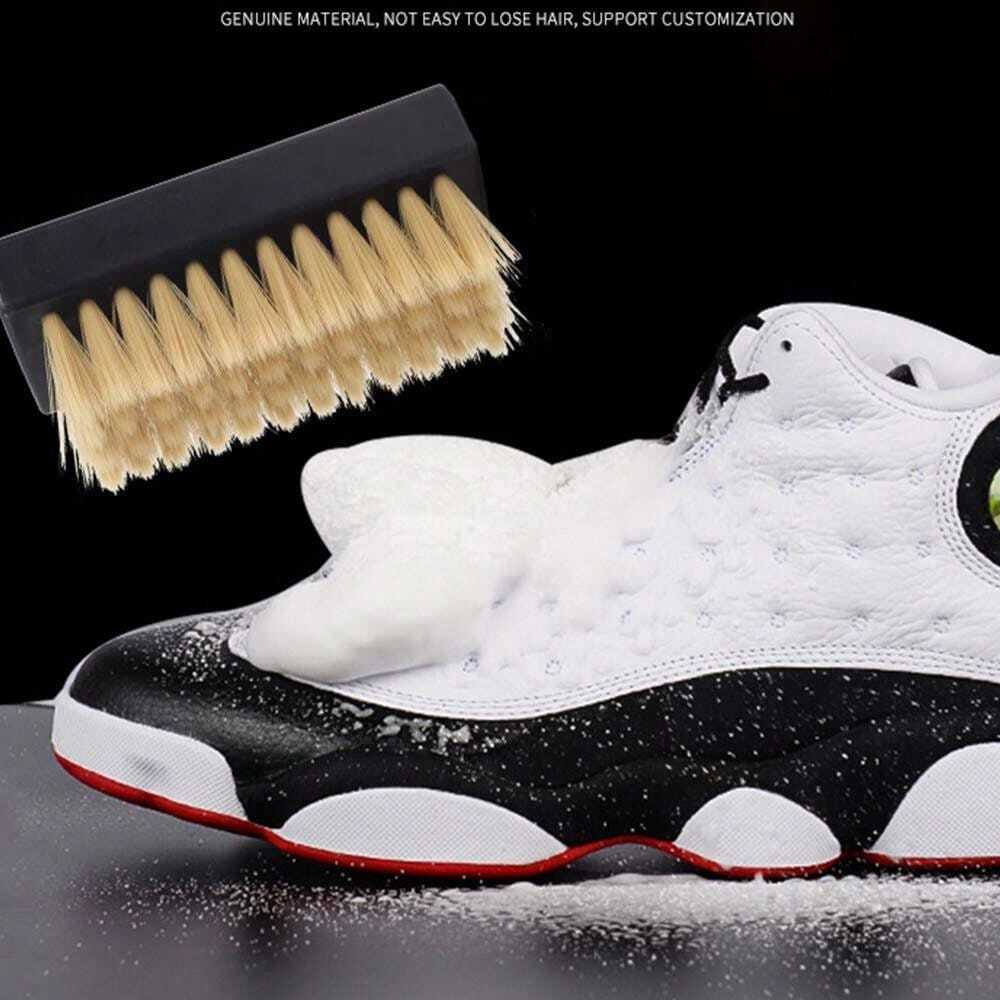 Juego de cepillos para lustrar zapatos, cuidado y limpieza de botas y ...