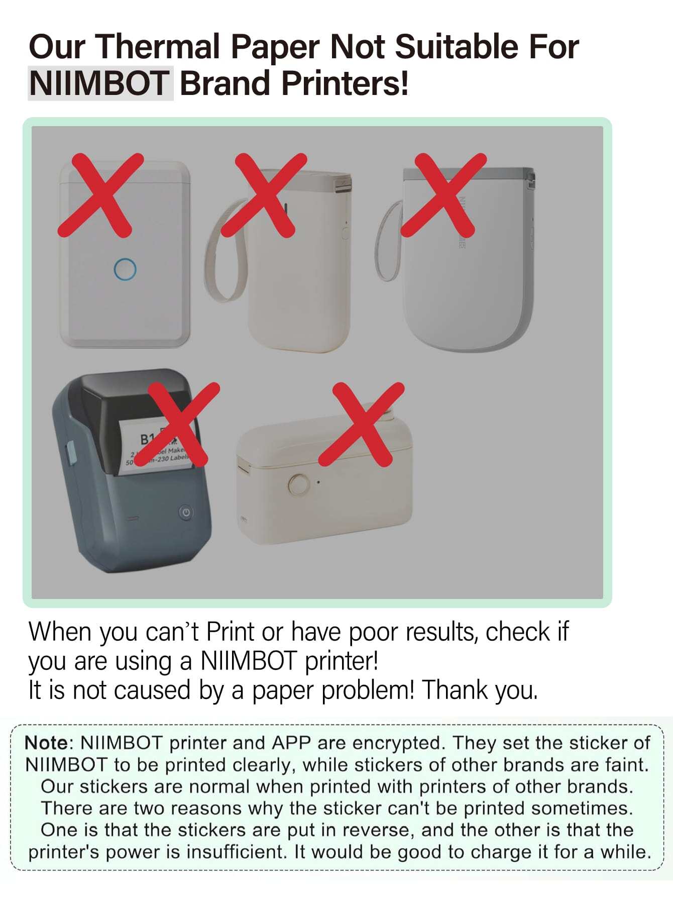 Marklife Rainbow Holographic Label Paper, Thermal Label Maker Paper, 1. ...