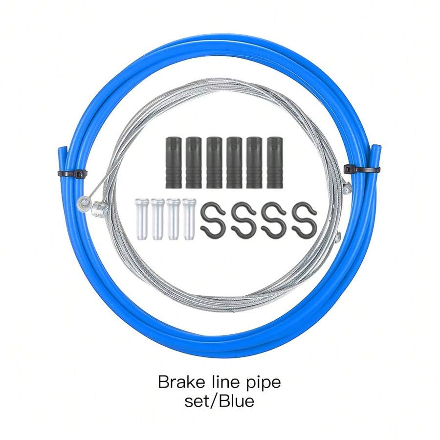 Mountain Bike Cable Set, Brake Cable & Shift Cable & Cable Housing ...