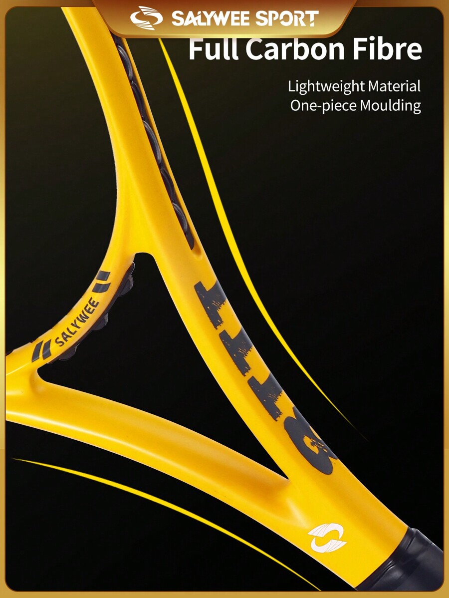 SALYWEE 1pc BEE Series Tennis Racket Carbon Fiber Tennis Racket With ...