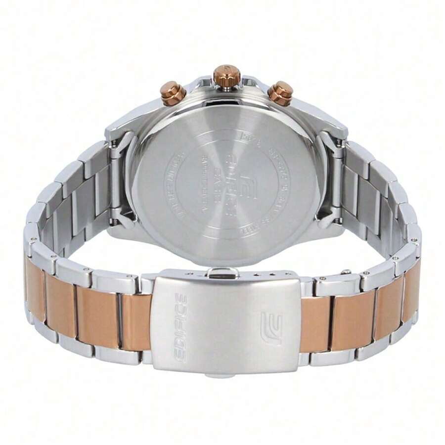 Casio EDIFICE Men's Watch Waterproof Quartz Analog Chronograph ...