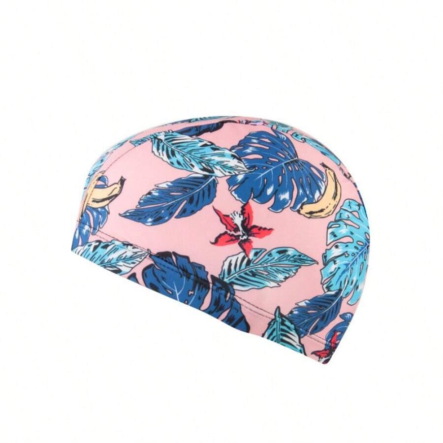 Adults Four-Needle Six-Thread Swim Cap, Unisex Large Swimming Cap With ...