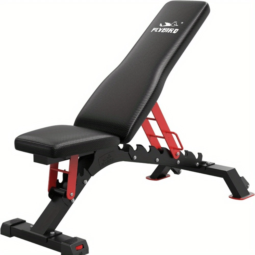 Weight Bench, 1200LBS Weight Capacity Strength Training Bench Heavy ...
