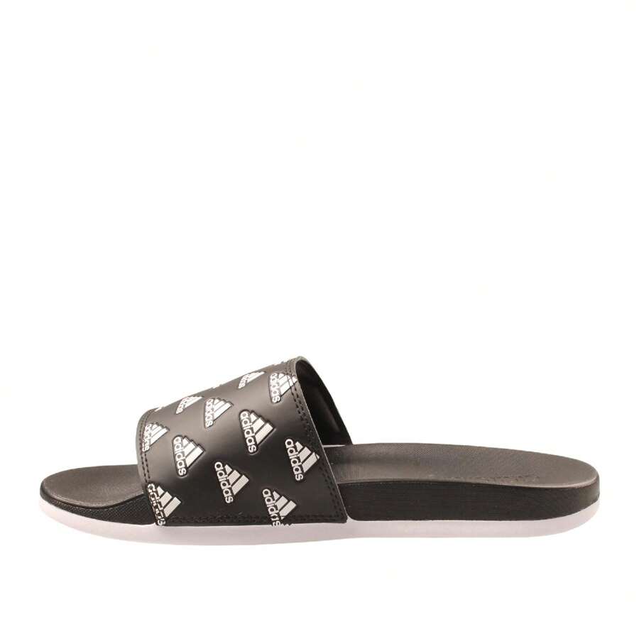 Adidas Adilette Comfort Slides Core Black/Cloud White/Cloud White ...