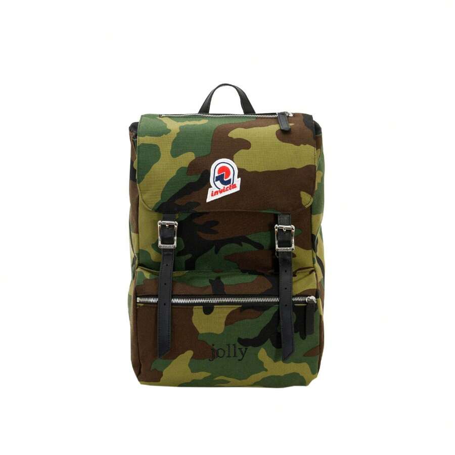 Invicta Invicta Jolly Camouflage Star Icon Green Camo Backpack ...