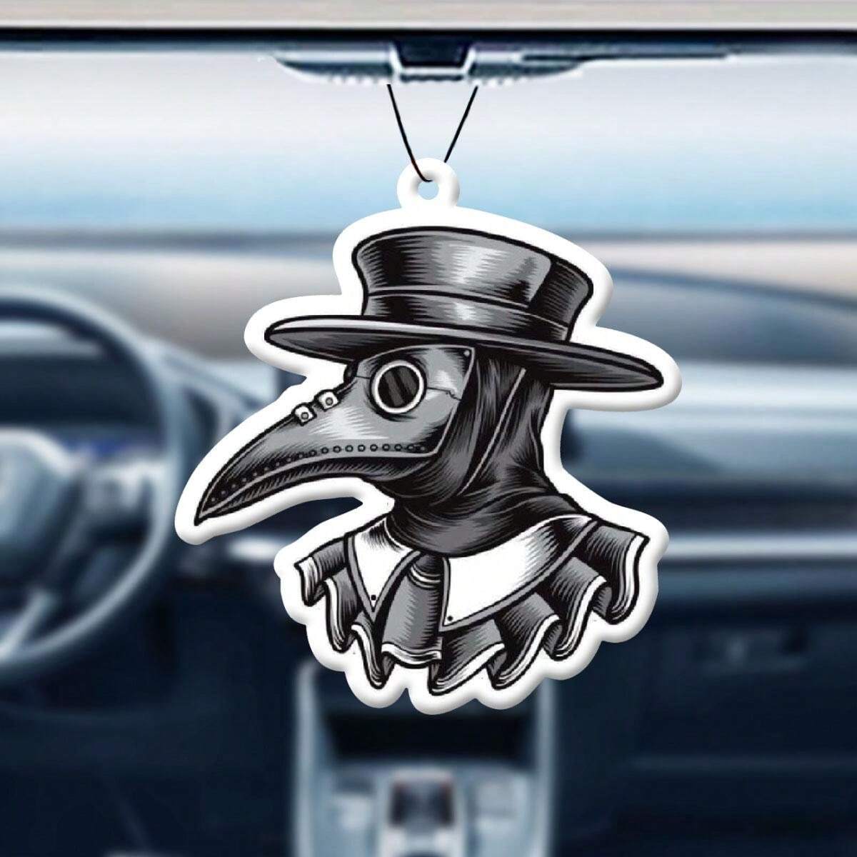 SCP Foundation Plague Doctor Car Air Freshener, Black Sugar Scented ...