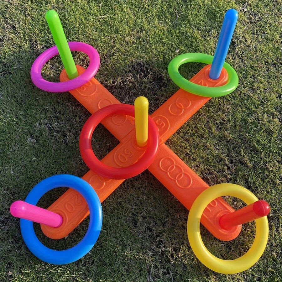 Throwing Ring Toys - Indoor And Outdoor Interactive Ring Throwing Early ...