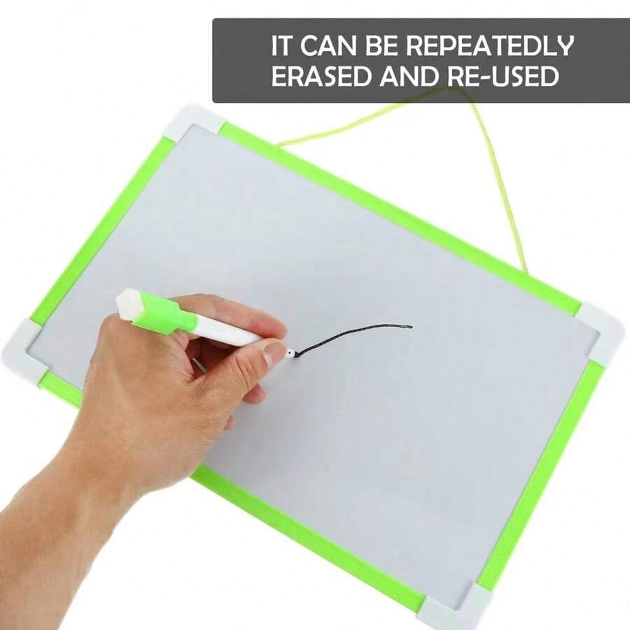 Single Random Color Magnetic Double-Sided Small Whiteboard For Writing ...