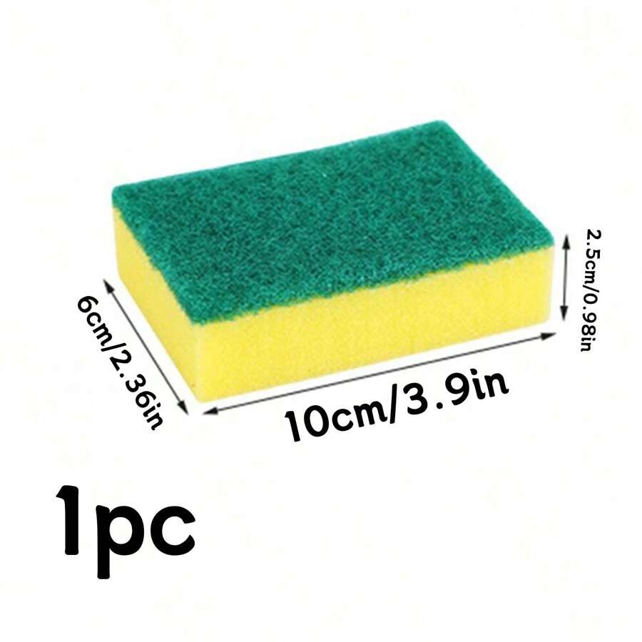 24pcs Dual-Sided Cleaning Sponges, Thick Sponge Scouring Pads For ...
