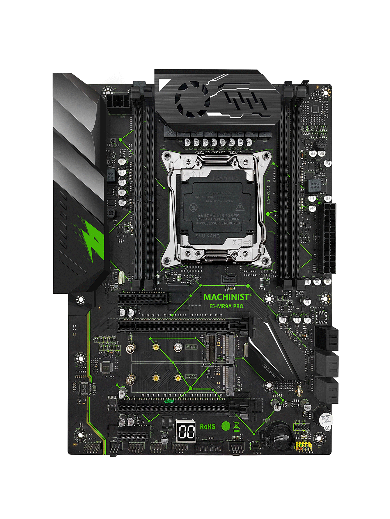 MACHINIST MR9A PRO Motherboard Support LGA 2011-3 Xeon E5 V3 V4 CPU ...