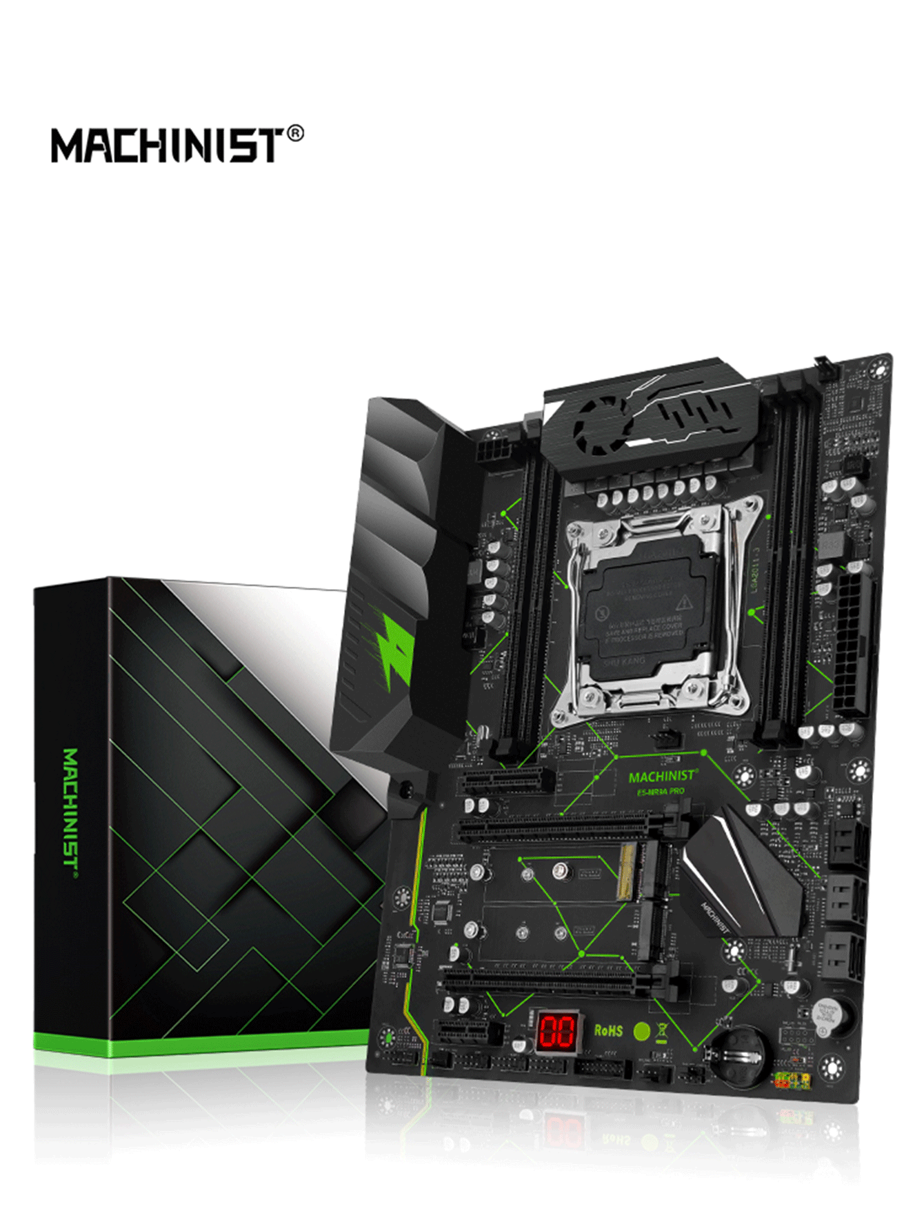 MACHINIST MR9A PRO Motherboard Support LGA 2011-3 Xeon E5 V3 V4 CPU ...