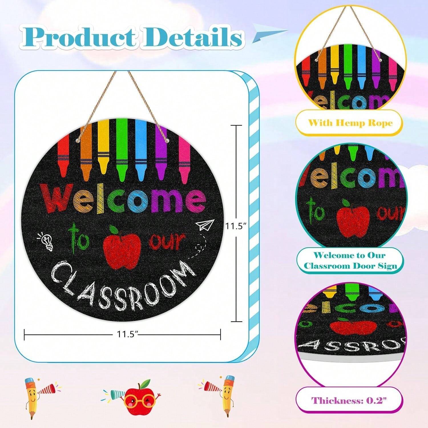 Classroom Door Decoration Welcome Sign Welcome To Our Classroom Door ...