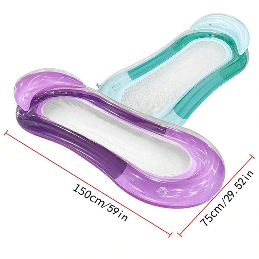 Pool Floats Adult Size, Inflatable Rafts Pool Lounger With Headrest ... Pool Floats Adult Size, Inflatable Rafts Pool Lounger With Headrest ...