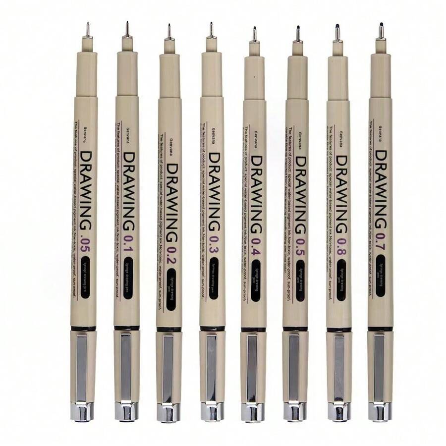Jinwannian Assorted Technical Pens, Sketching Pens, Drafting Pens For ...
