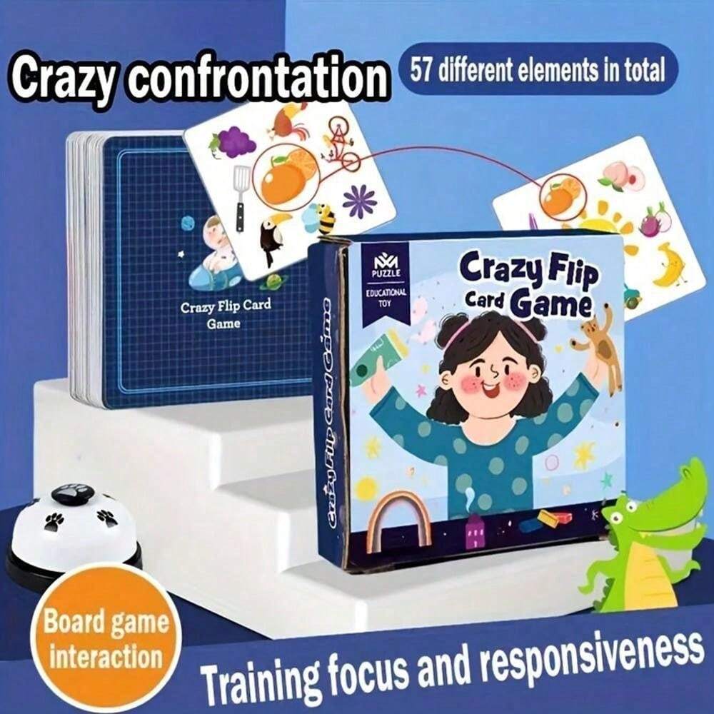 A Crazy Pair Of Cards To Train Interactive Concentration Animals And ...