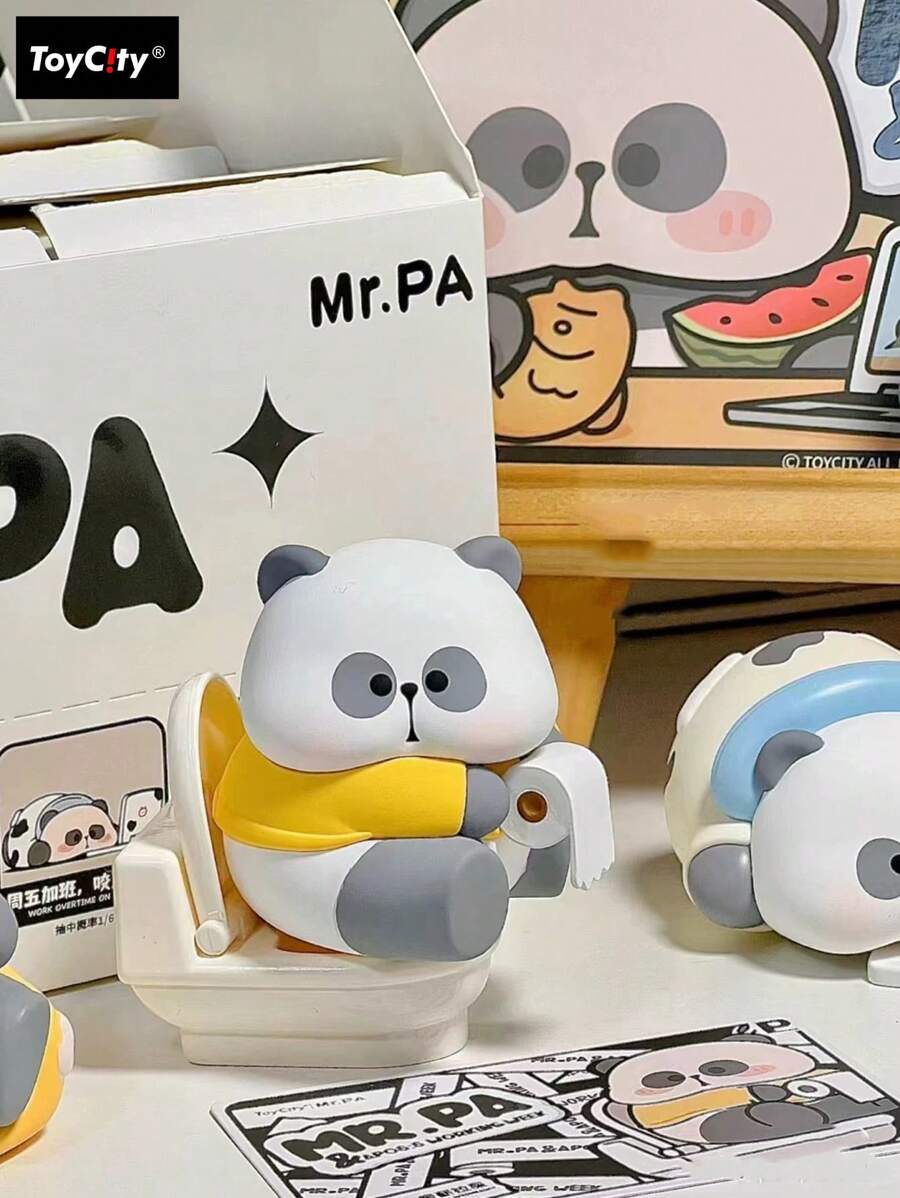 TOYCITY Toy City Mr. PA Teacher's Part-Time Week Series Blind Box Toy ...