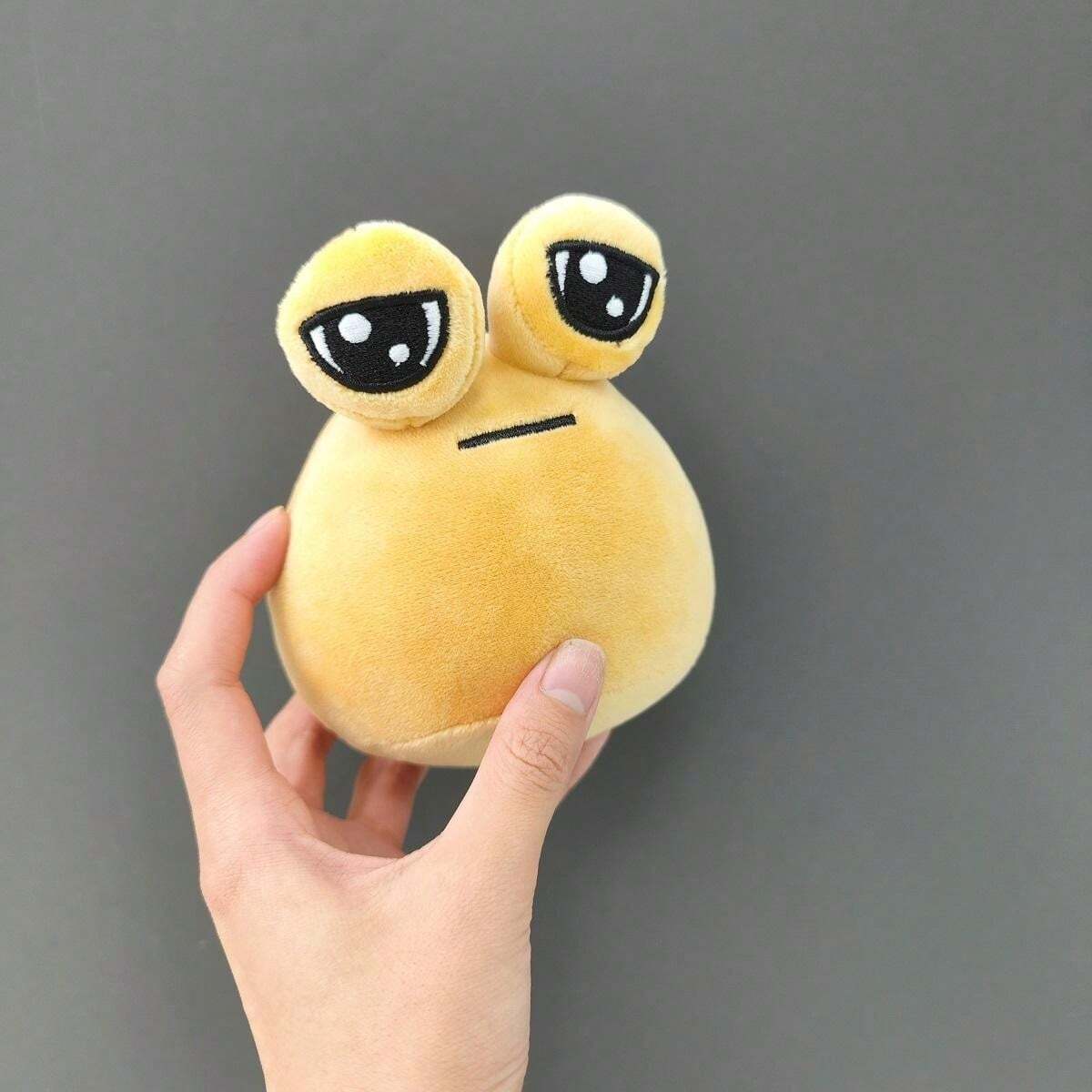 Super Small Pou Stuffed Animals Plush, Cute Pou Plush Toys My Pet Alien ...