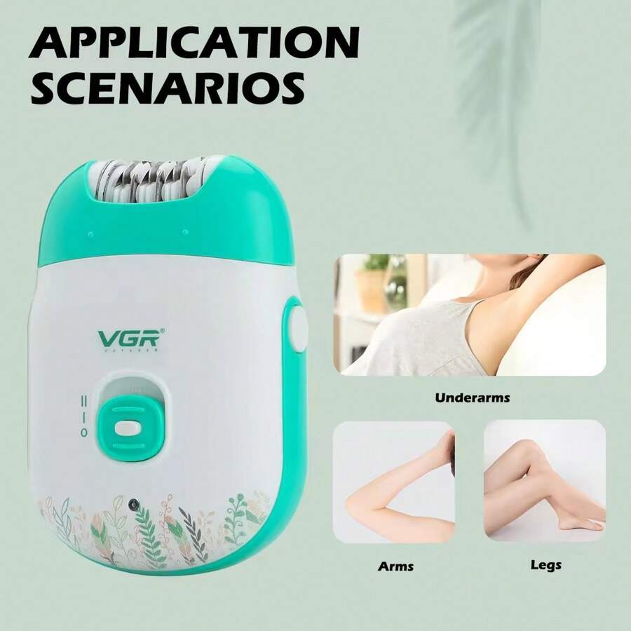 VGR VGR Electric Shavers Hair Remove Appliance Rechargeable Professional Lady Shaver Epilator ...