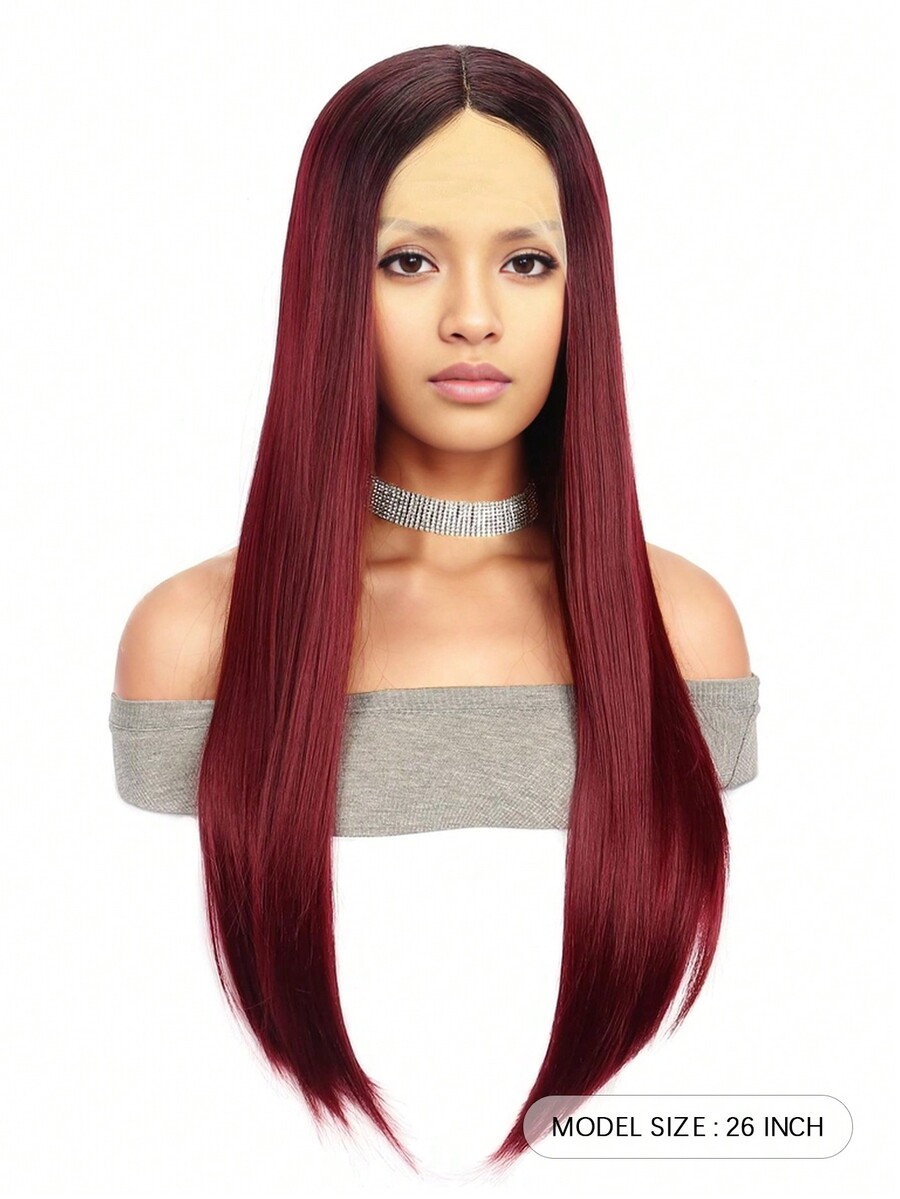 26 Inch Lace Front Wig Pre Plucked Hairline With Baby Hair Kinky ...